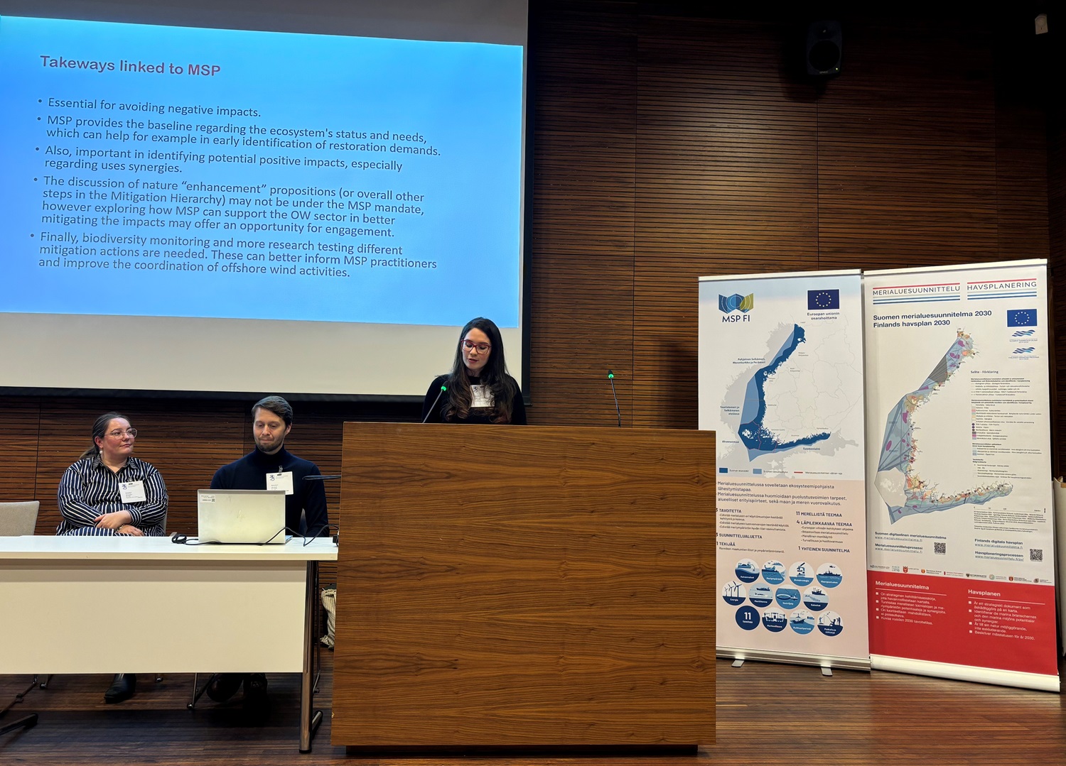 SOS at the 2024 National MSP Days - Centre for Sustainable Ocean Science